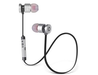 SONGQU SQ-811BL In-ear Neck Hanging Metal Sport Bluetooth Earphone