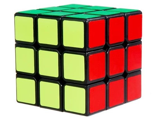 Yongjun Weilong 56 mm 3 x 3 x 3 Magic Cube Black