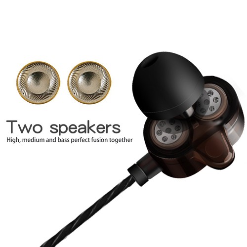 X700 Double Dynamic Headphones Black