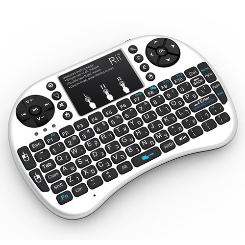 Rii i8+ 2.4G Wireless Israel Hebrew Language Keyboard