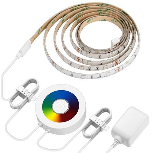 Geekbes 2m WiFi Smart Touch LED Strip Light White