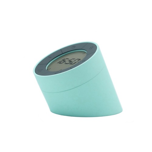 Multi-functional Alarm Clock Night Light Blue