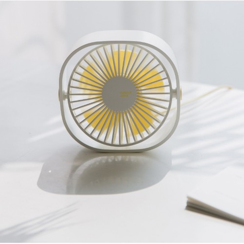 Rotate 360 Degrees Fan White