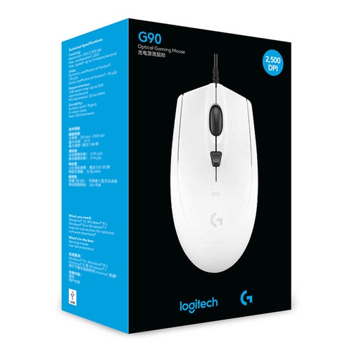 Logitech G90 Wired Optical Gaming Mouse