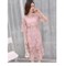 Women Sexy Fishtail SkirT M Pink