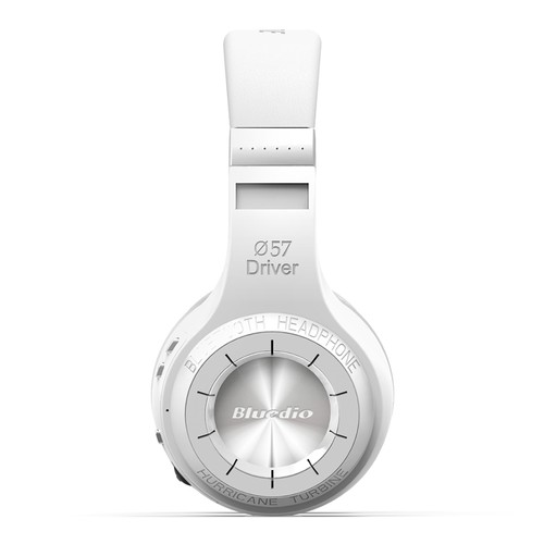 Bluedio HT Hifi Turbine Wireless Bluetooth Headphones White