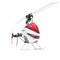 ALZRC Devil X360 3D Flying RC Helicopter Standard Combo