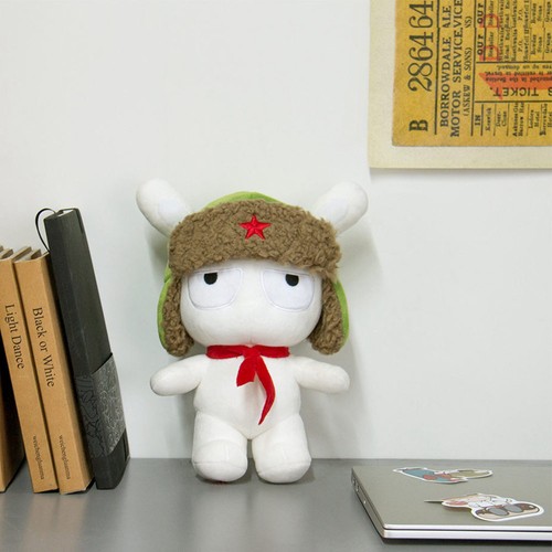 XIAOMI White Stuffed Plush Toy Classic MITU Kids Gift