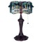 FUMAT Tiffany Style Dragonfly Bank Light Table Lamp