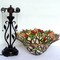 FUMAT Tiffany Style Red Maple Leaf Table Lamp