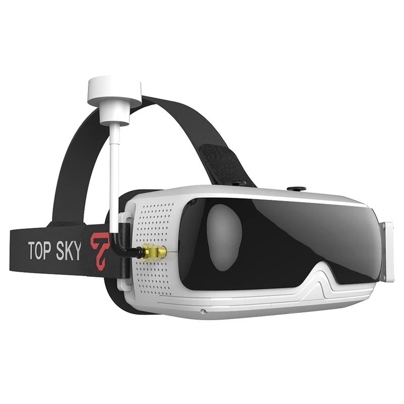 Topsky Prime 1S 5.8G 48CH Diversity FPV Goggles White