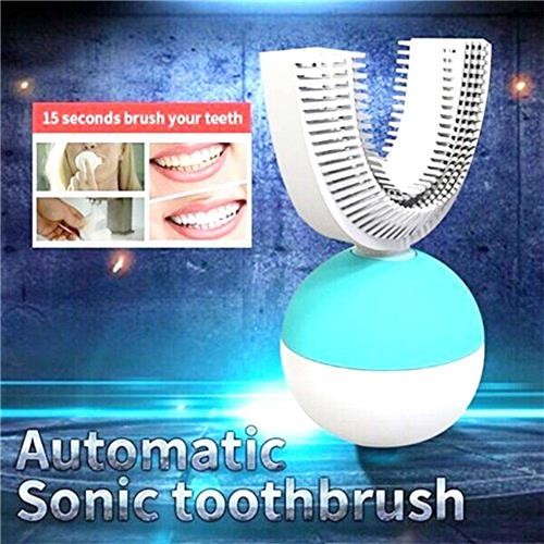 Automatic Sonic Electric Toothbrush White