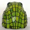 FUMAT Tiffany Style Stained Glass Frog Table Lamp