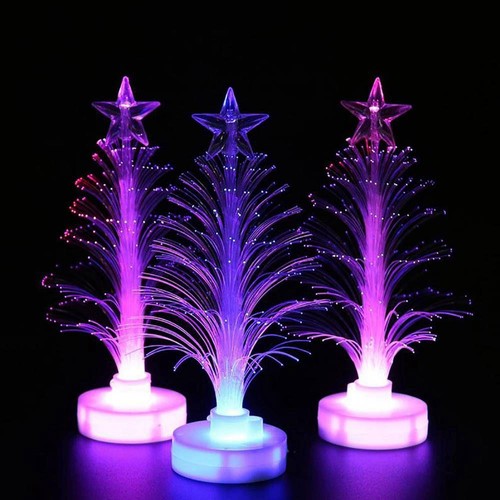 Illuminated Fiber Tree LED Light Multi-color