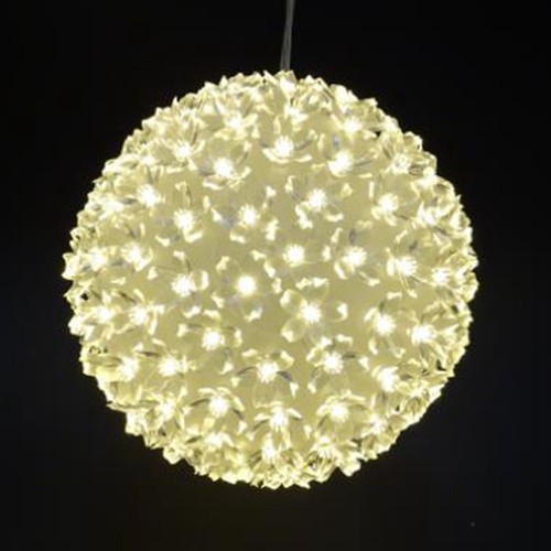 Cherry Blossoms Flower LED Ball Light Warm Light