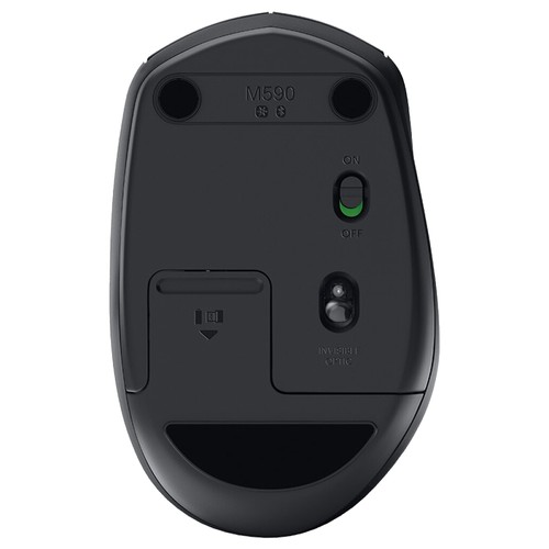 Logitech M590 Wireless Bluetooth 2.4G Dual Mode Mouse Black