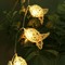 1.1M 10PCS Rattan Fish String Christmas Decoration Warm White