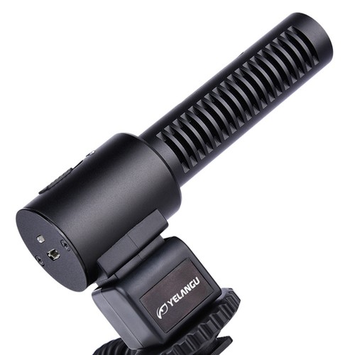 Yelangu MIC03 Wired Microphone Built-in Heart-shaped Pickup Black