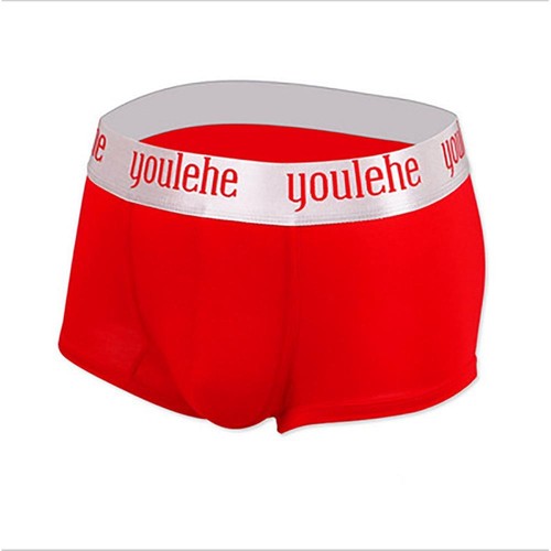 C816 Men Sexy Breathable Underwear Size M Red