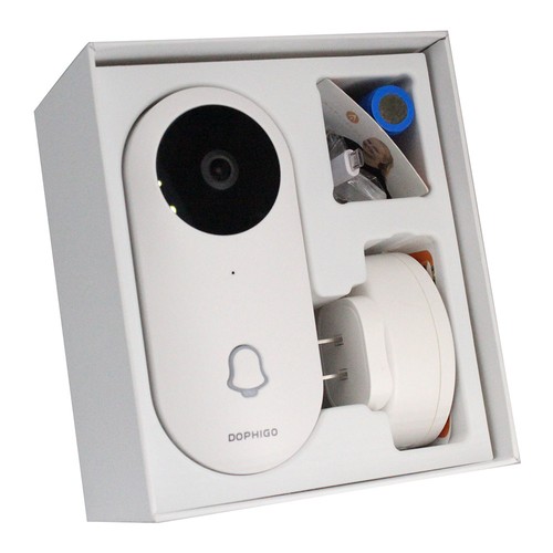 Dophigo DPH-DI-200 Smart Wifi Video Doorbell White US Plug