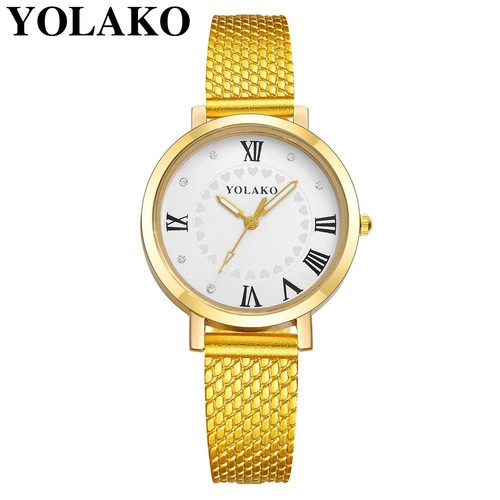 YOLAKO YK04 Women Quartz Watch Gold
