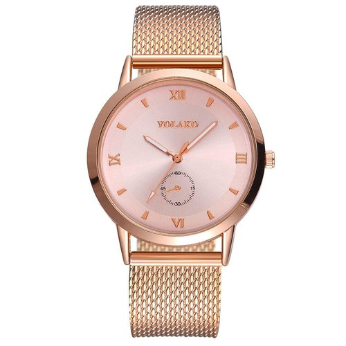 YOLAKO YK26 Women Casual Quartz Watch Rose Gold