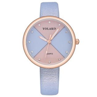 YOLAKO YK35 Women Quartz Watch Light Blue