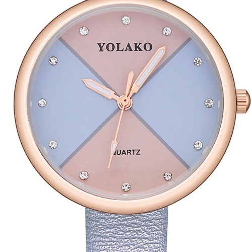 YOLAKO YK35 Women Quartz Watch Light Blue
