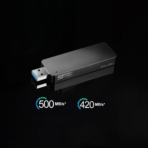 STmagic SPT31 1TB Mini Portable M.2 SSD Gray