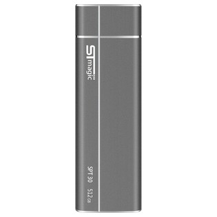 STmagic SPT30 512G Mini Portable M.2 SSD Gray