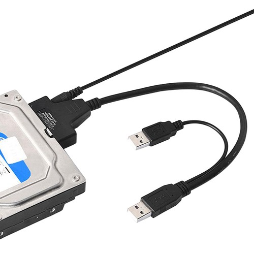 Computer Hard Driver Connection Cables ATA Adapter Black