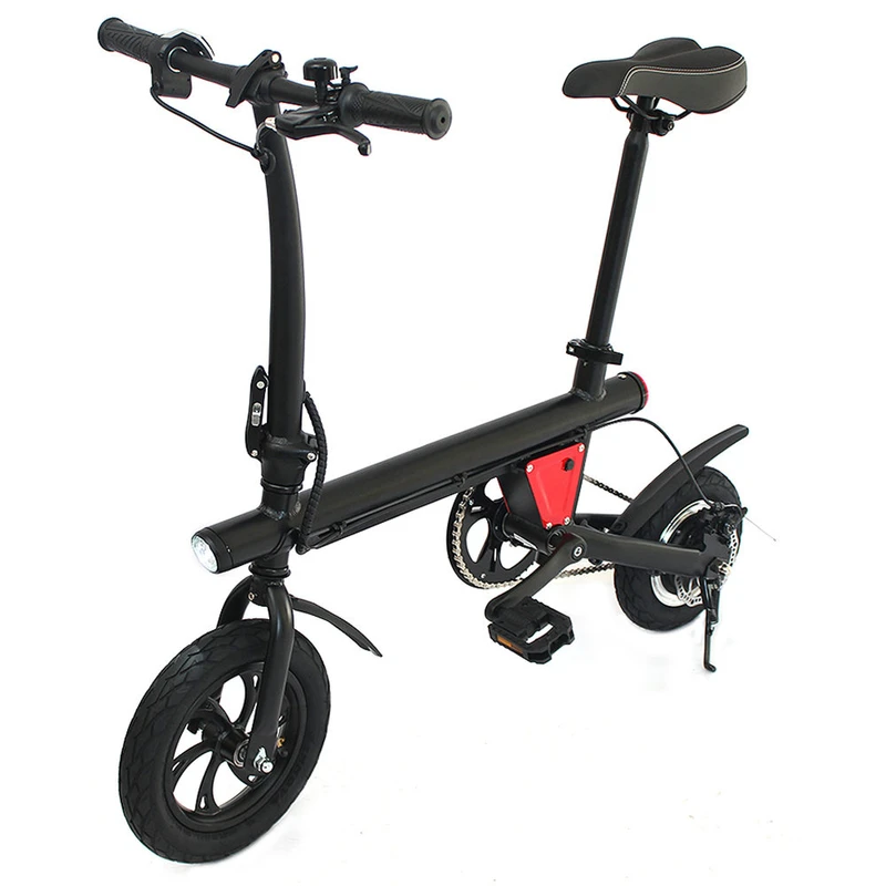 E Bike Y1 Folding Smart Electric Bicycle Black