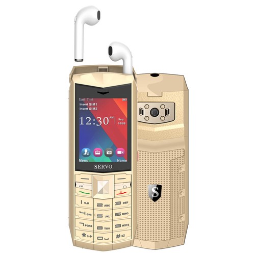 SERVO R26 2.4 Inch Mobile Phone Gold