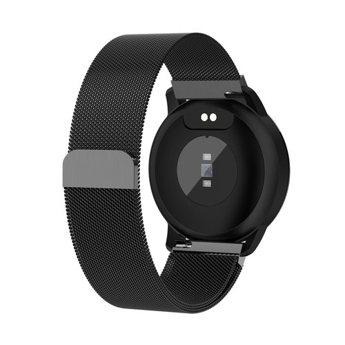 Makibes Q20 Smartwatch Blood Pressure Monitor 1.22 Inch Screen Black