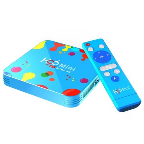 H96 Mini TV Box Android9.0 Allwinner H6 4GB/128GB 2.4G+5G WIFI USB3.0