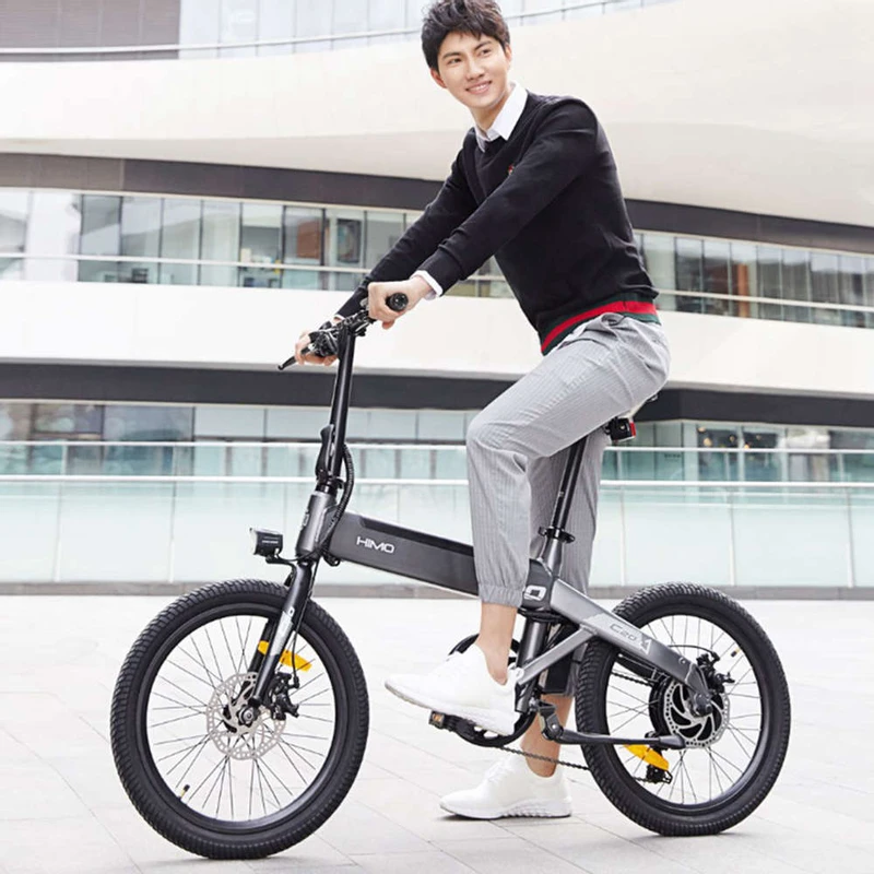 Xiaomi HIMO C20 Electric Moped Bicycle Max 25km h Gray