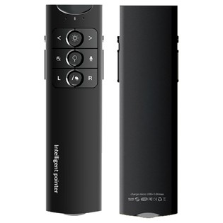 2.4G 1200 DPI Wireless Smart Voice Pen Remote Control Black