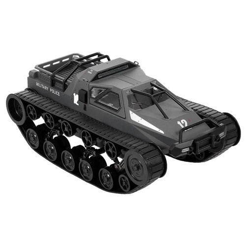 SG 1203 1:12 2.4G Military Police Drift Tank Model RC Tank RTR Black