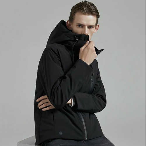 90FUN Smart Temperature Control Down Jacket Size M Black