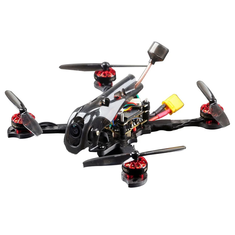 Happymodel Larva X HD FPV Racing Drone BNF Frsky R XSR Receiver