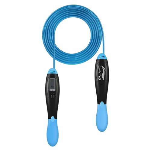 LI-NING Counting Electronic Skipping Rope Blue