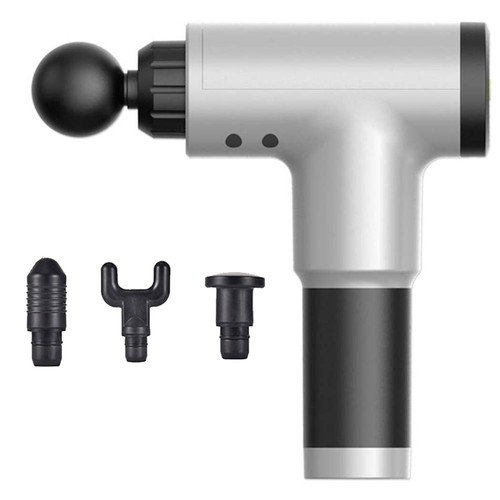 Handheld Fascia Massager Relax Muscle Therapy Device 3400 RPM Gray