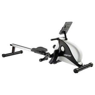 Merax Magnetic Folding Rowing Machine Black