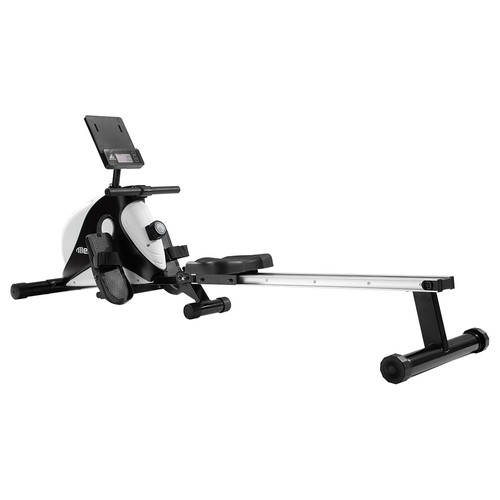 Merax Magnetic Folding Rowing Machine Black