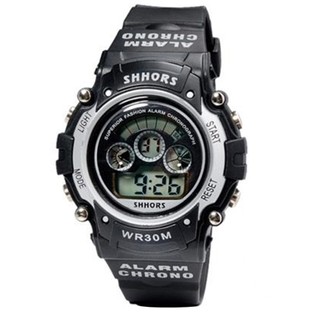 SHORS SH-353 LED Watch Silver