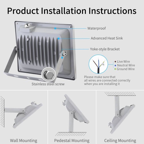 Tycolit 30W 220V LED Flood Light White Light White