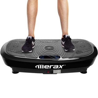 Merax Vibration Plate 3D Wipp Vibration Technology Black