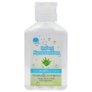 60ml Disposable Alcohol Gel Wash Free Hand Sanitizer With 75% Alcohol