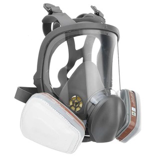 Professional Full Face Gas Mask Black