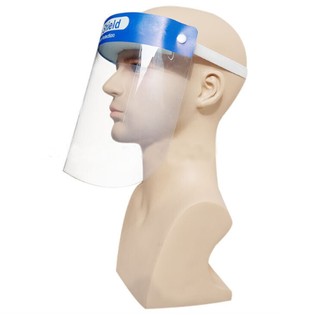 5Pcs Double-sided Full Protective Face Shield Transparent
